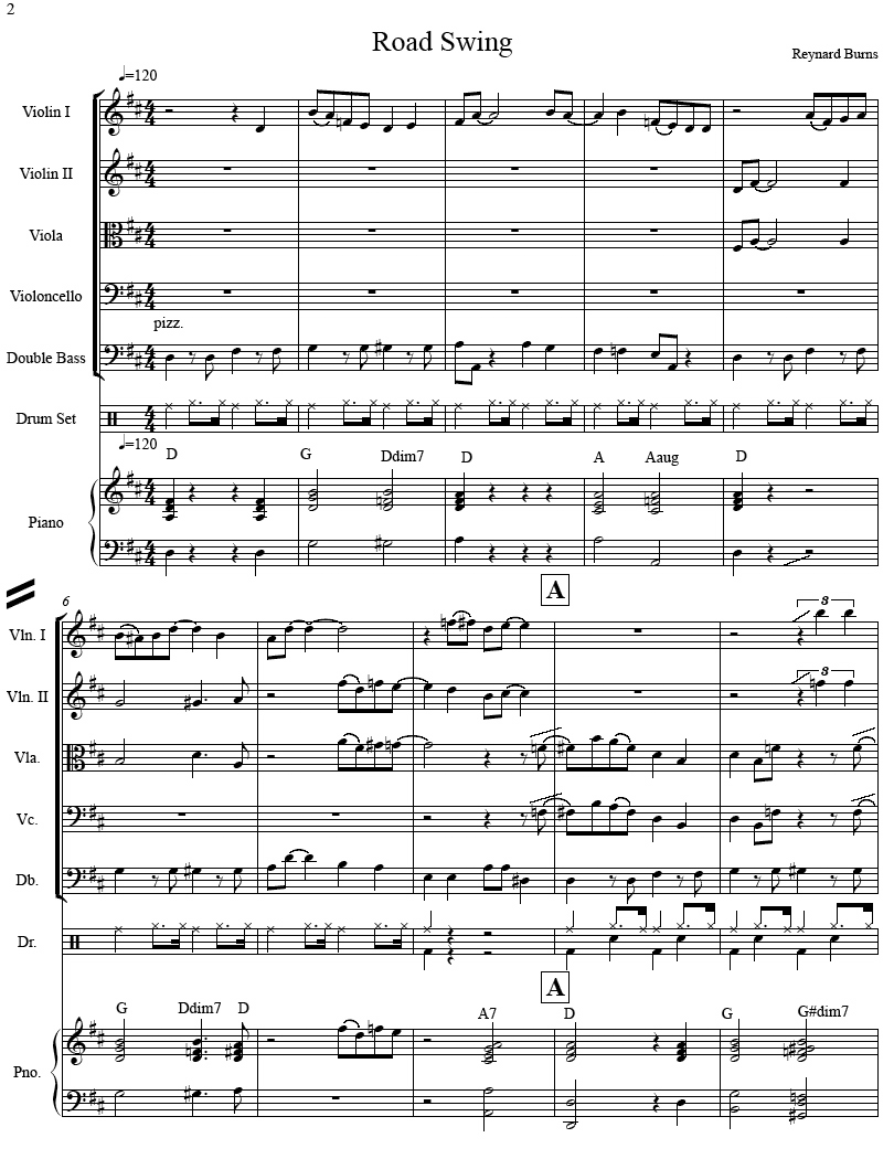 Sheet Music For Jazz Strings Road Swing Strings Sheet Music Sheet Music For Jazz Strings Road Swing Strings Sheet Music